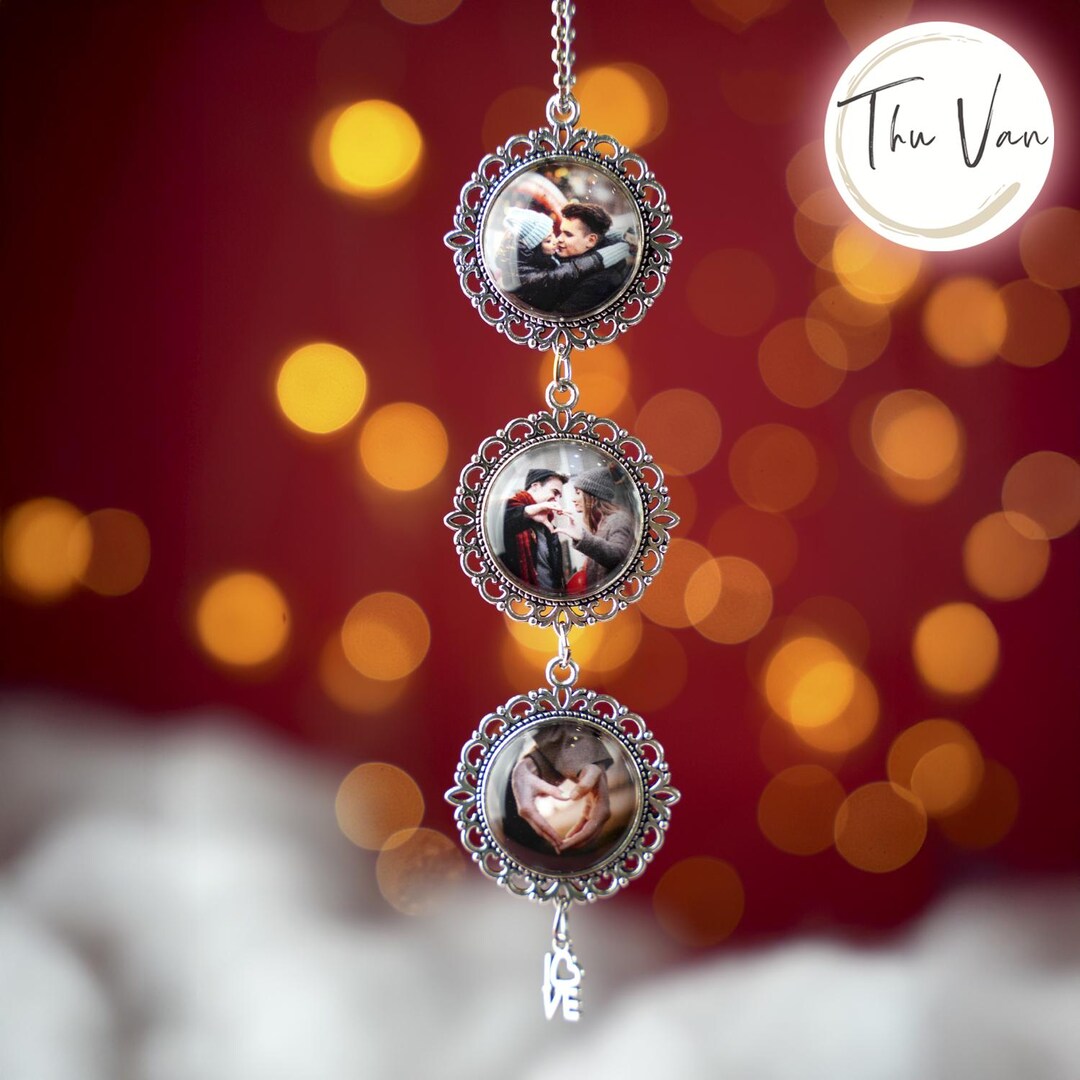 Custom Photo Car Charm, Personalized Photo Car Hanger, Valentine's Day ...