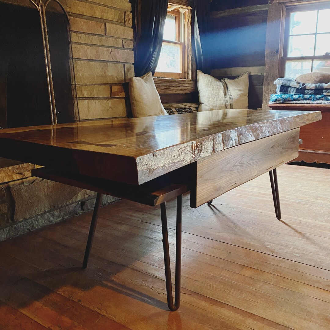 Custom Hardwood + Steel Furniture | Tables, Shelves, Desks, Chairs, Cutting Boards | Made to ...