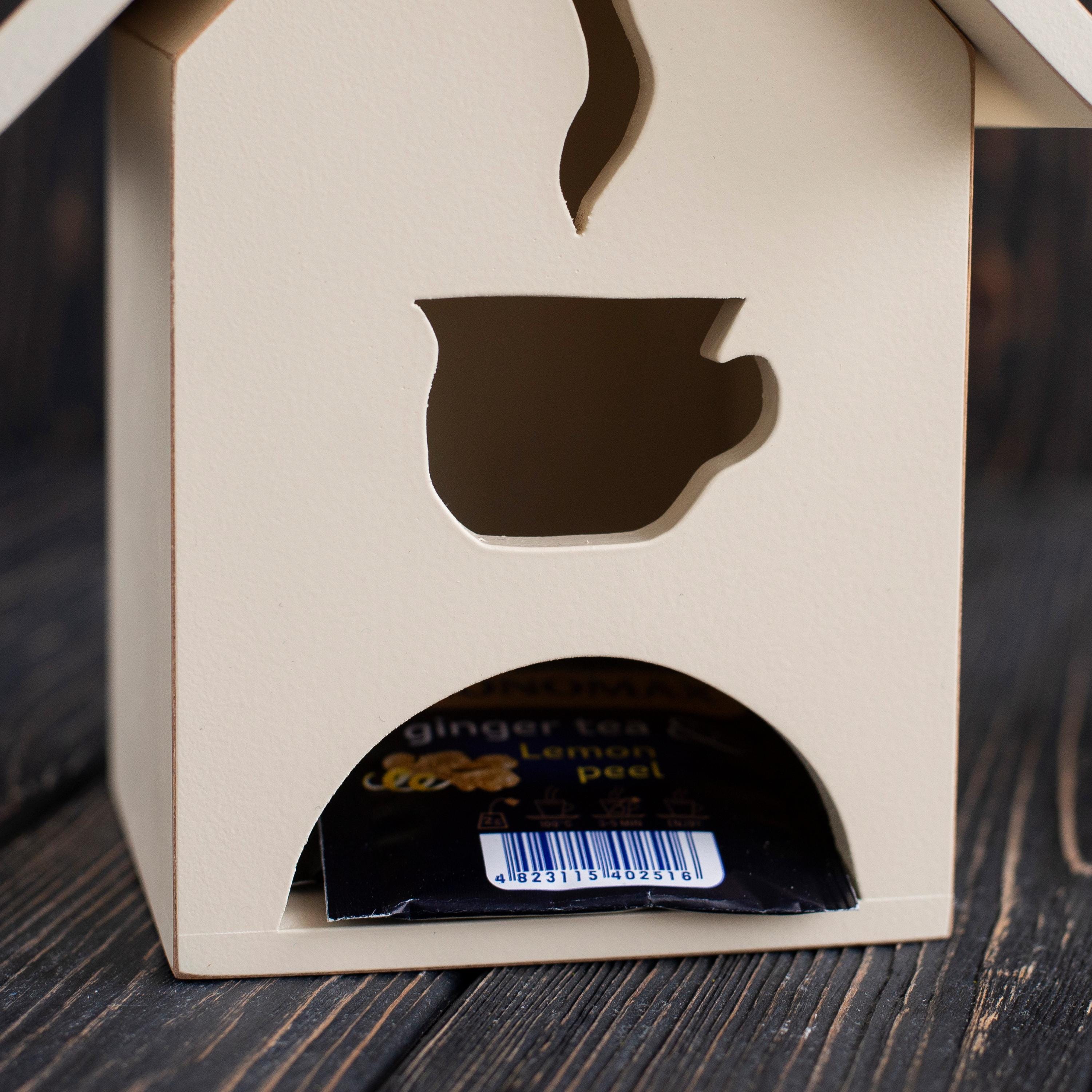 House Tea Storage, Tea Bag Organizer, Grandparents Gift, Tea Bag Holder ...