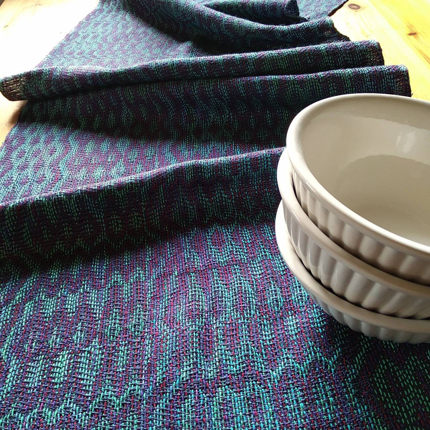 Handwoven Table Runner Wall Hanging Panel for Headboard Bed - Etsy