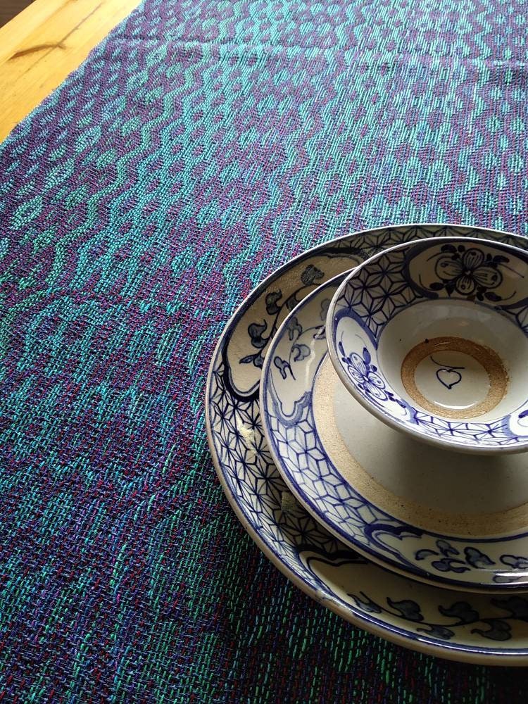 Handwoven Table Runner Wall Hanging Panel for Headboard Bed - Etsy