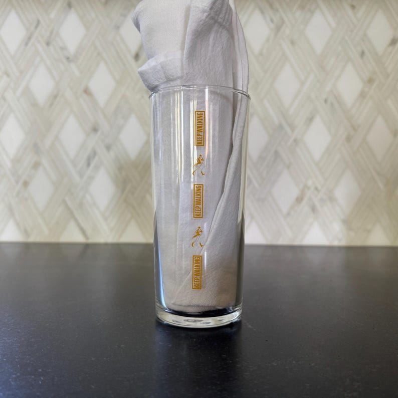 Johnnie Walker Yellow Logo Highball Glass - Etsy
