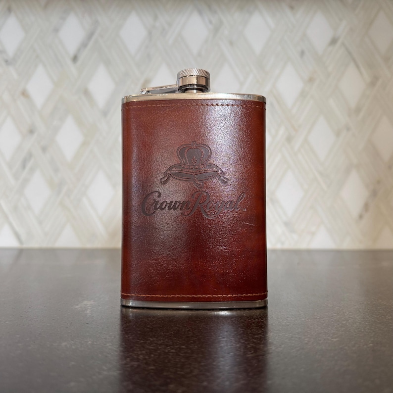 Crown Royal Whiskey Flask - Etsy