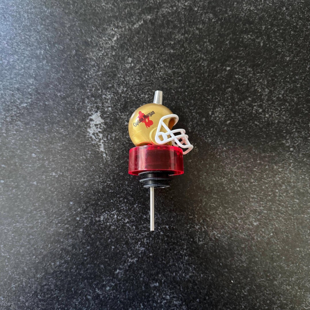 Captain Morgan NFL Helmet Bottle Pourer and Spout - Etsy