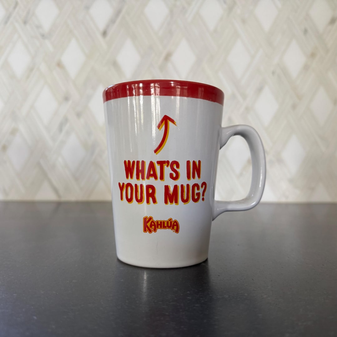 Kahlua "what's in Your Mug?" Limited Edition Ceramic Mug - Etsy