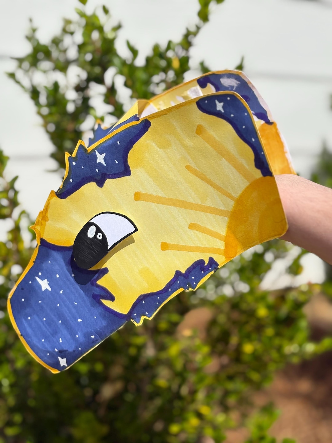 Paper Dragon Puppet - Etsy