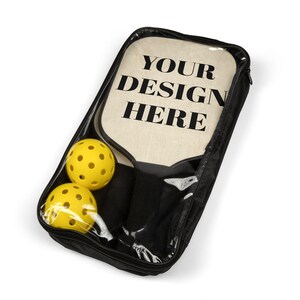 Custom Personalized Pickleball Racket Kit, Your Design Pickleball Kit ...