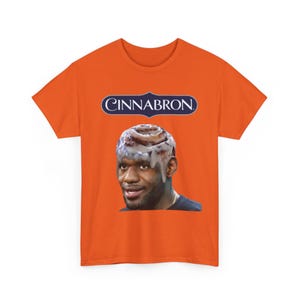 Lebron James Cinnabron Meme Funnyt-shirt, Legoat 23 Tee Shirt, King ...