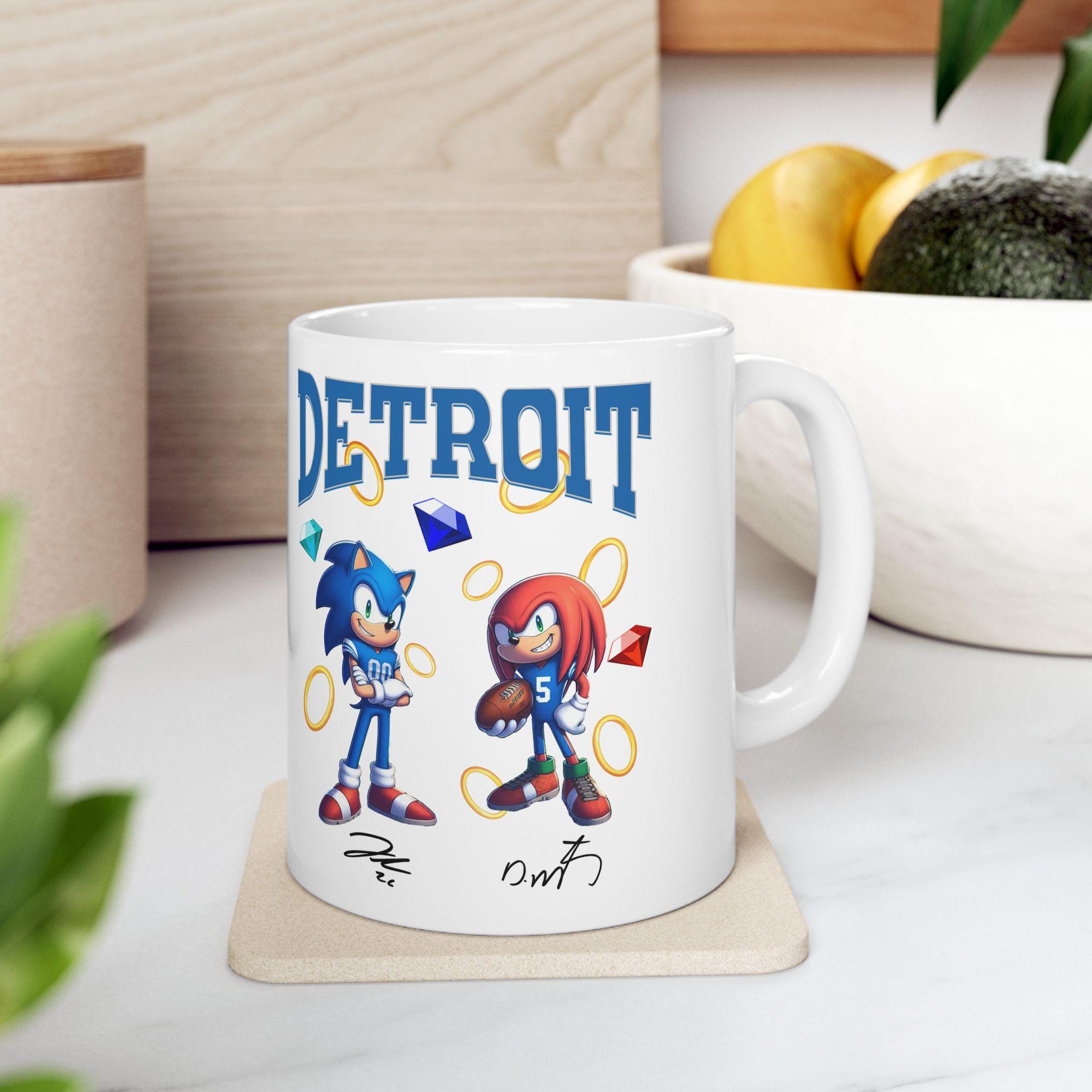 Detroit Lions Gibbs and Montgomery Sonic and Knuckles Characters ...