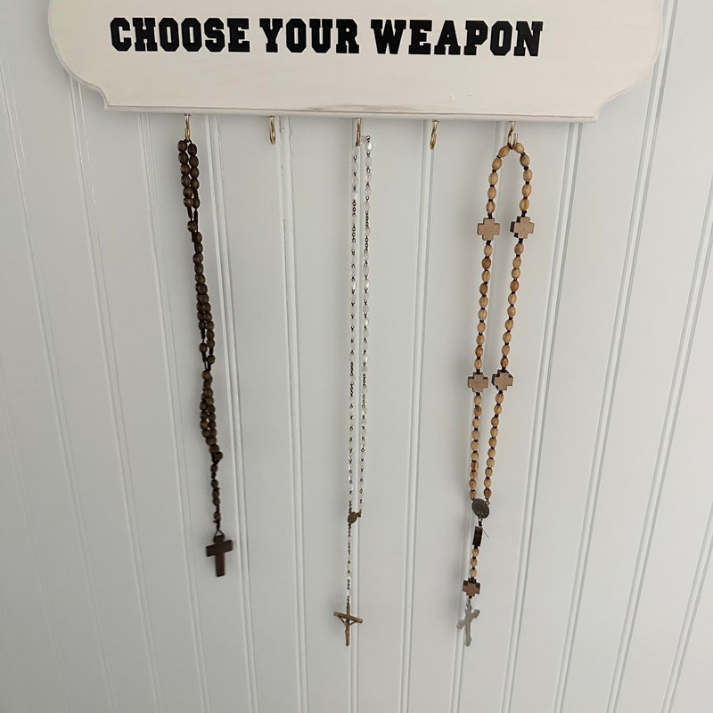Rosary Display - Etsy