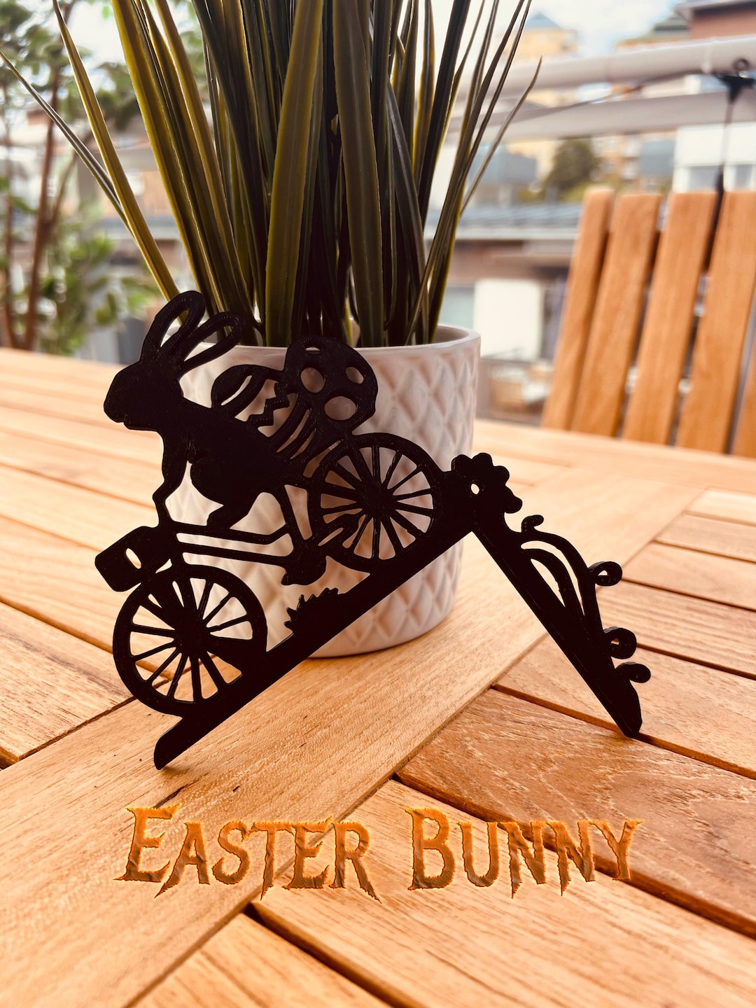 Easter Bunny Door Corner | Adorable Easter Décor | 3D Printed Door ...
