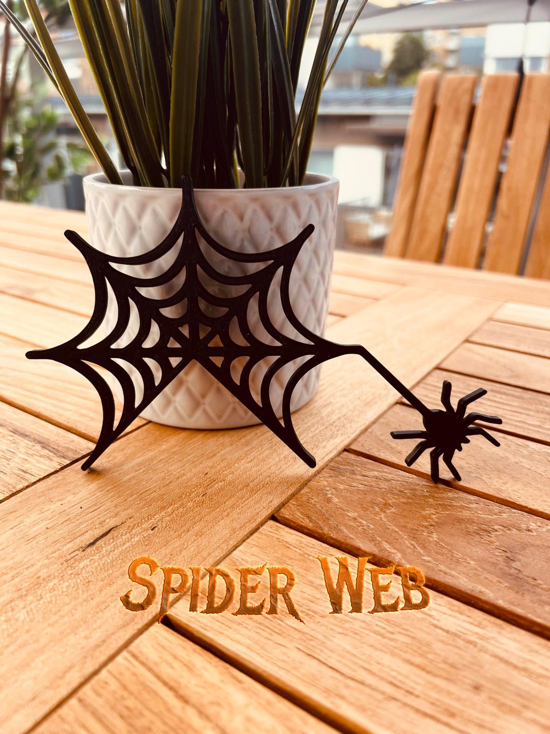 Spider Web Door Corner | Creepy Halloween Décor | 3D Printed Door ...