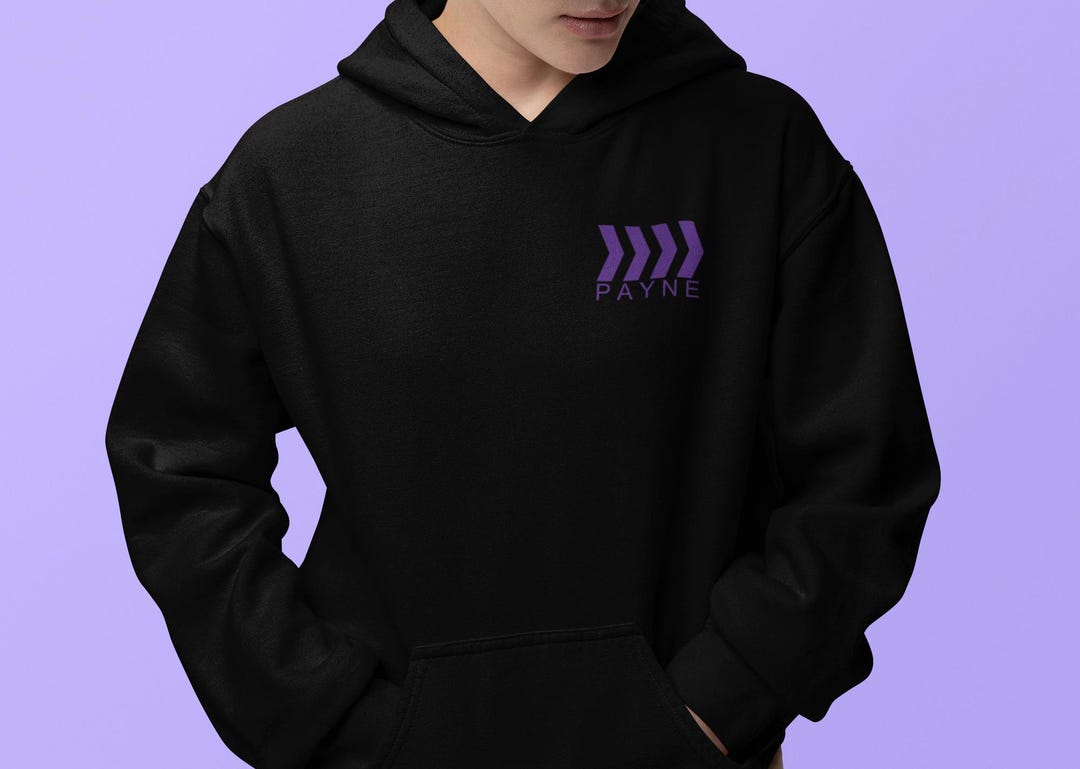 Custom Embroidered Liam Payne Tattoo Arrows Inspired Hooded Sweatshirt ...