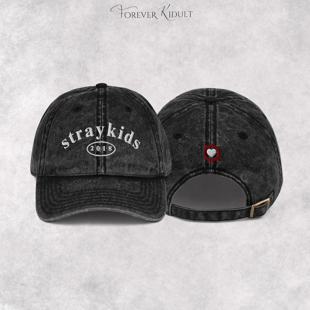 Stray Kids Embroidered Hat | Skz | Stray Kids Members Hat | Kpop Merch ...