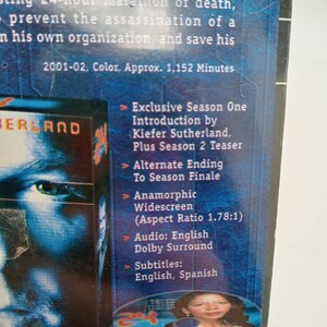 24 Season One DVD Collection Set Kiefer Sutherland 1152 Minutes TV New ...