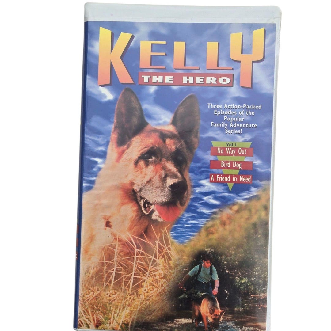 Kelly the Hero VHS Volume 1 Family Adventure Series Police Dog Vintage ...