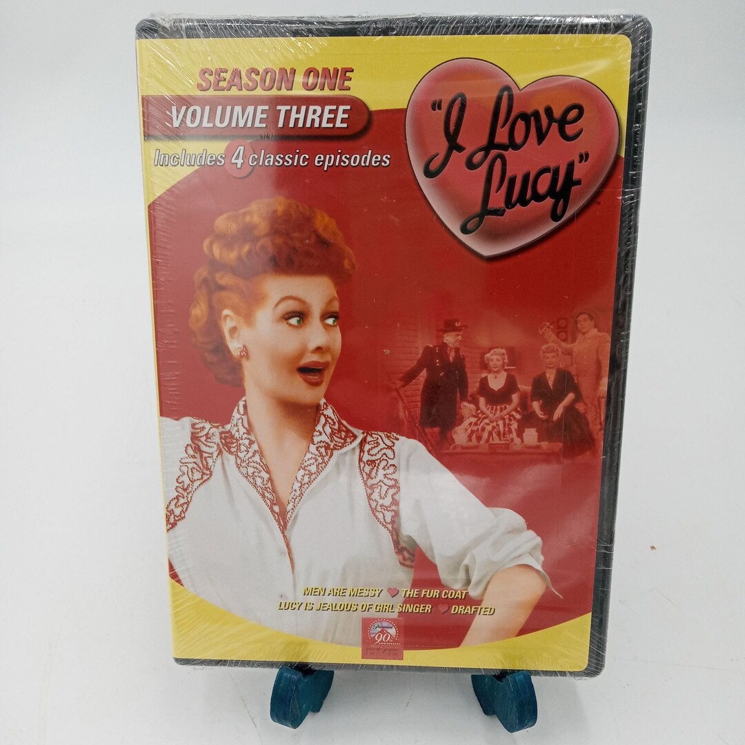 I Love Lucy DVD Season One Volume 3 Lucille Ball NEW NOS 2002 - Etsy