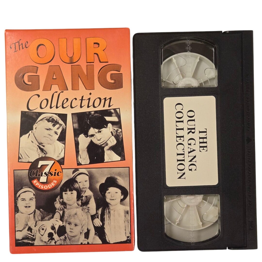 The Our Gang Collection VHS 7 Classic Episodes 160 Minutes Spanky ...