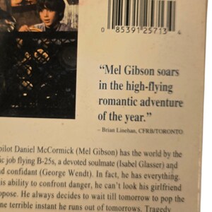 Forever Young VHS Tape Mel Gibson 1992 Drama Romance Elijah Wood Jamie ...
