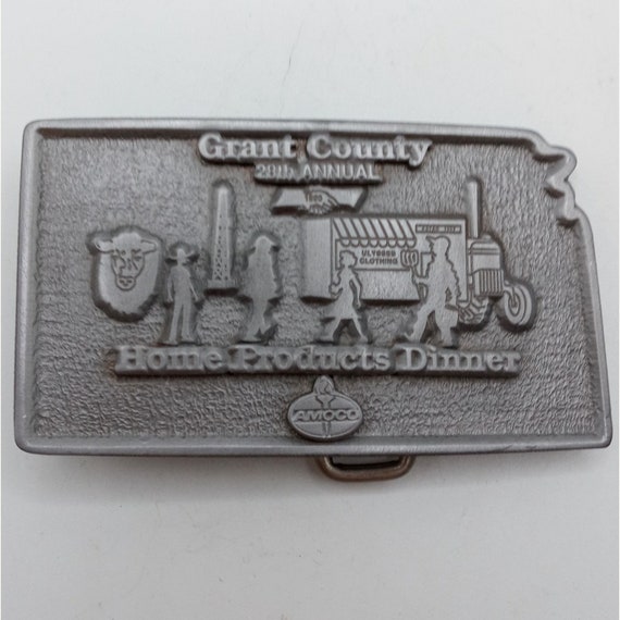 Ulysses Kansas Belt Buckle Grant County Home Products… - Gem