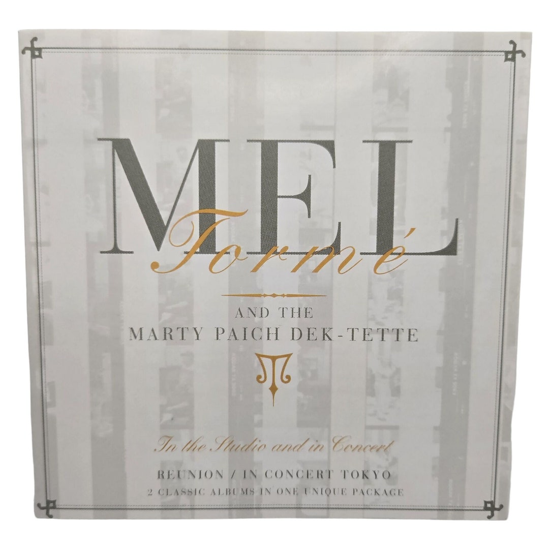 Mel Torme in the Studio and in Concert CD Marty Paich Dek Tette - Etsy