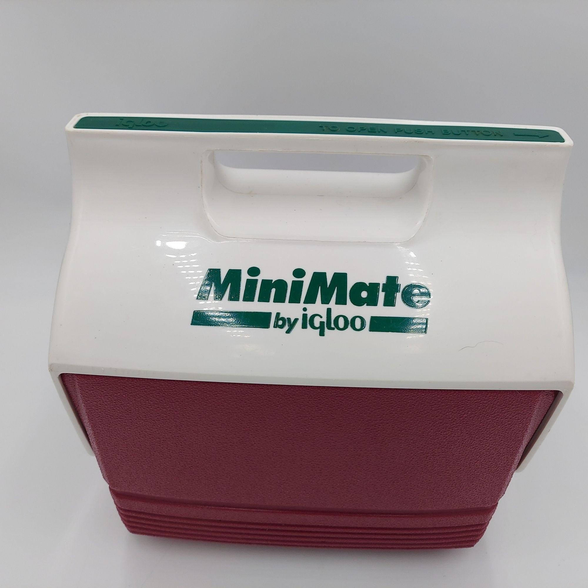 Igloo Mini Mate Cooler MiniMate Burgundy Vintage Houston Texas | Etsy