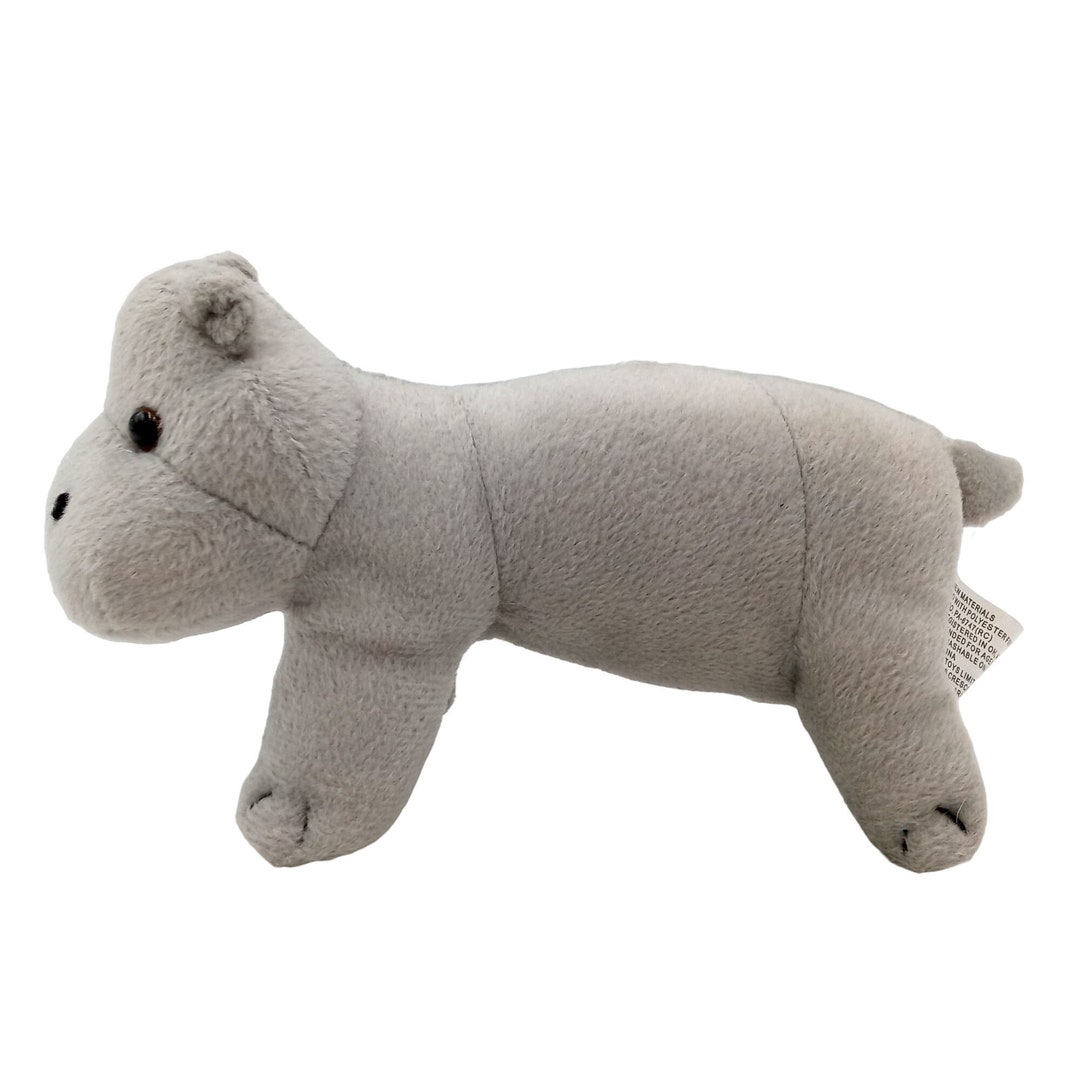 Hippo Plush Stuffed Animal 7 Inch Hippopotamus Best Made Toys - Etsy