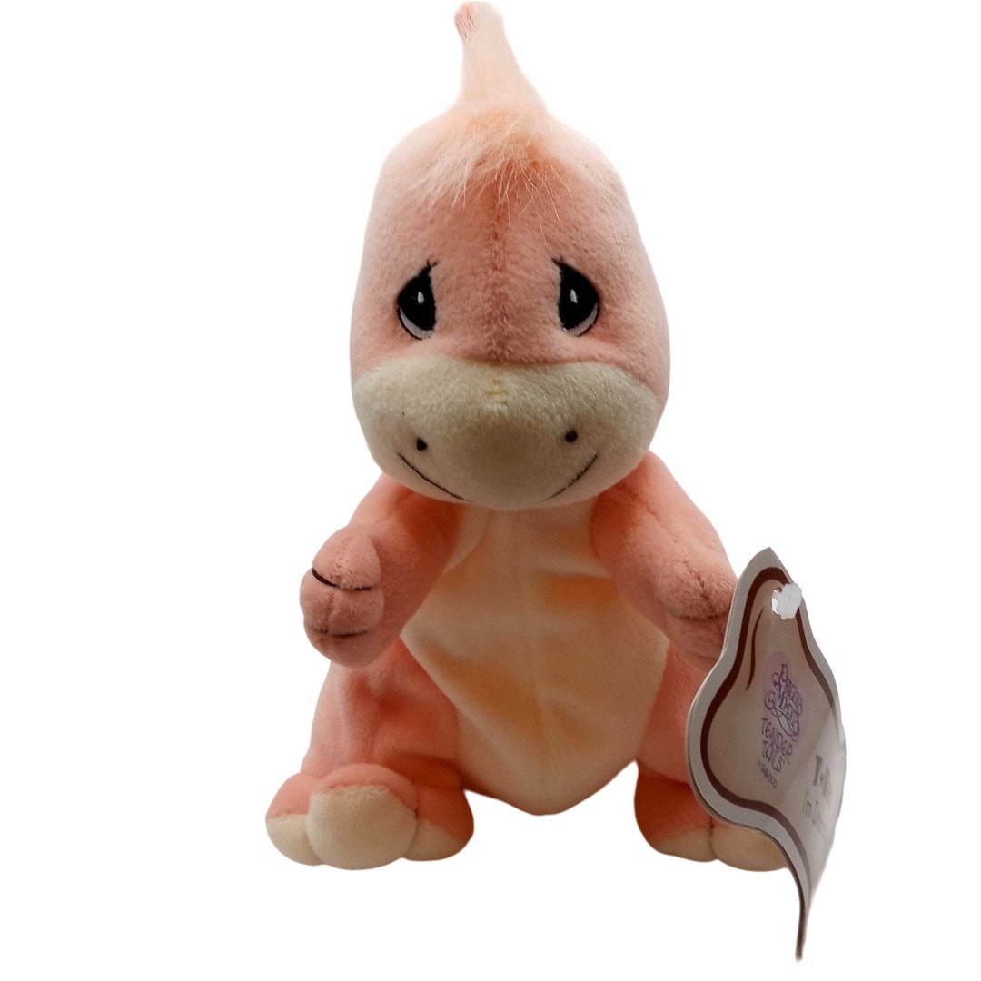 1999 Tender Tails Dinosaur Plush T Rex Dino Mite Stuffed - Etsy