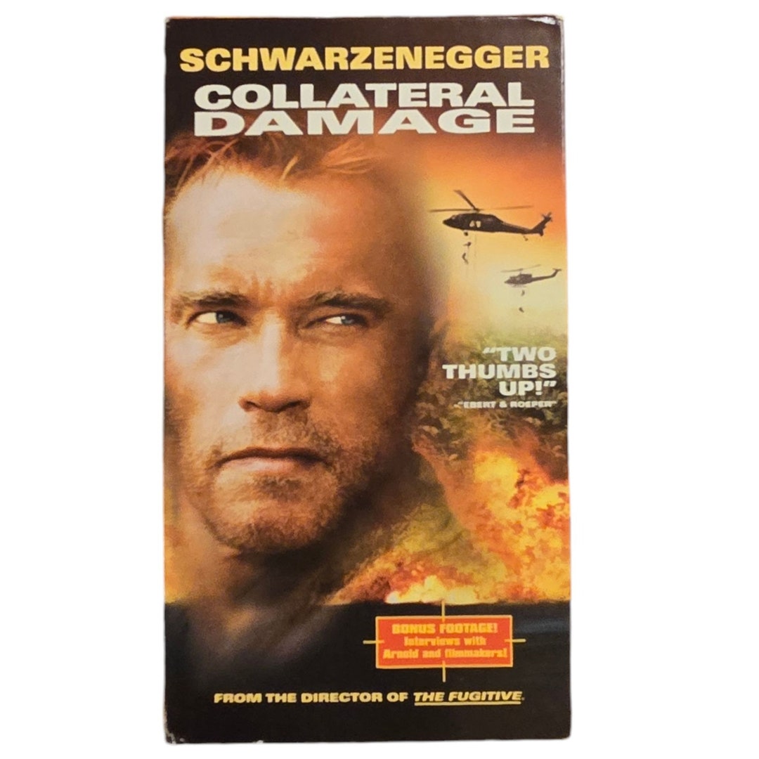Collateral Damage VHS Movie Arnold Schwarzenegger Video Action Thriller - Etsy