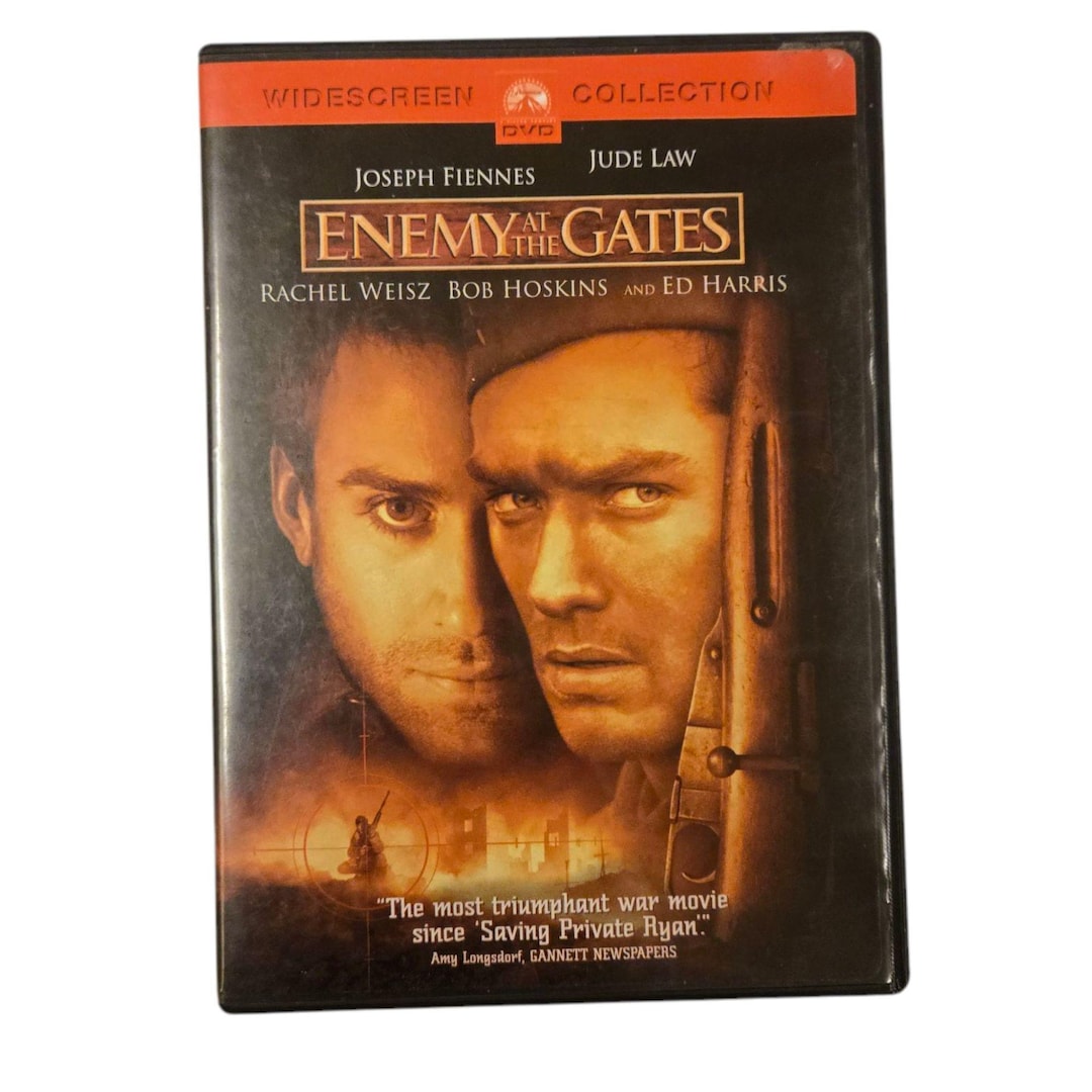 Enemy at the Gates DVD Widescreen Collection Jude Law Joseph Fiennes ...