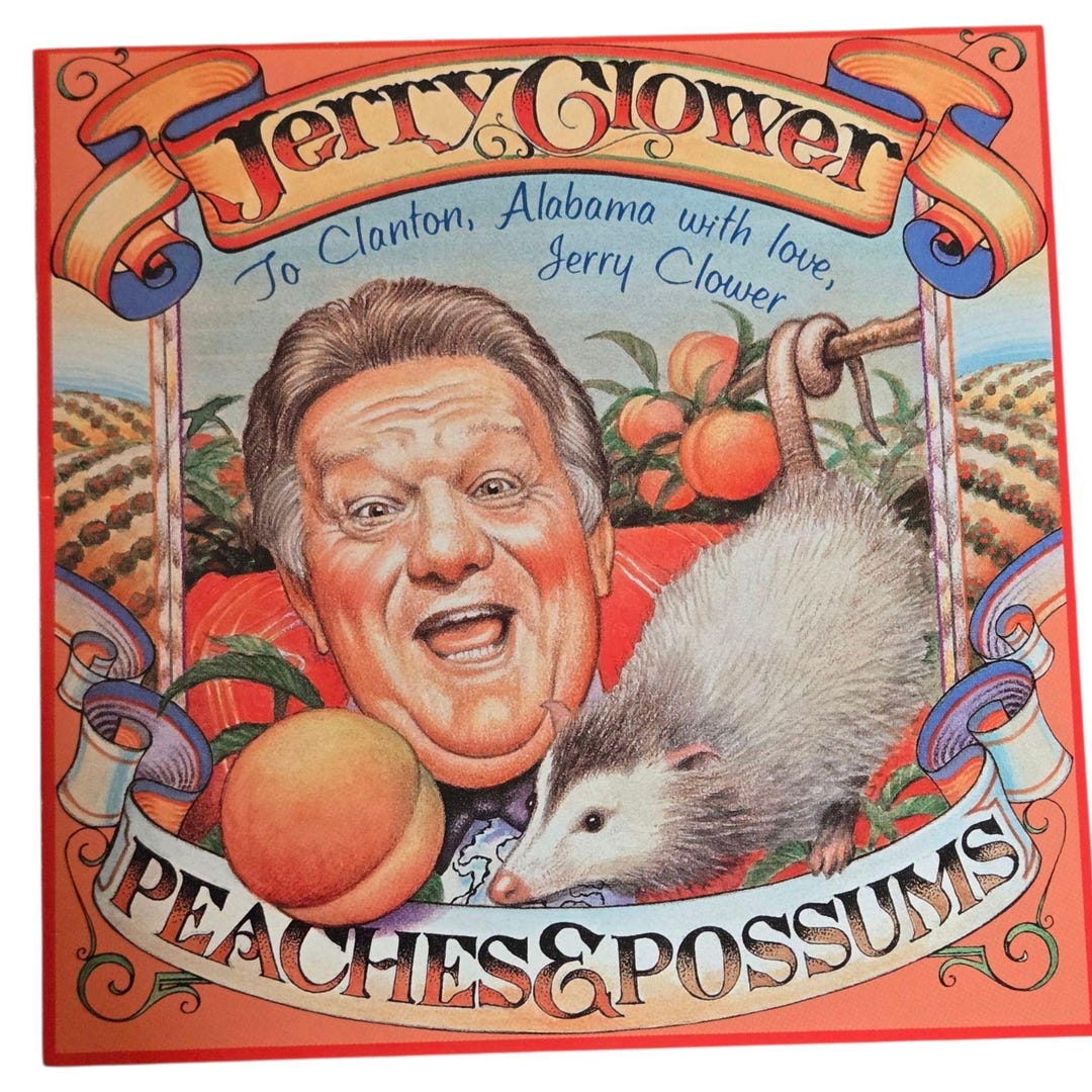 Jerry Clower Peaches and Possums Comedy CD 1998 Bird Dog Hunt off Funny ...