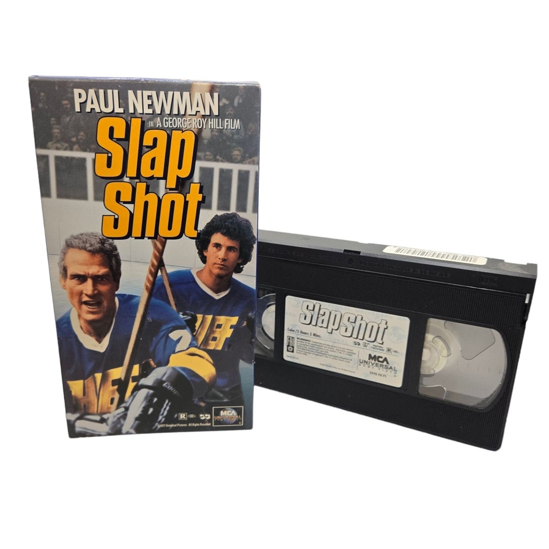 Slap Shot VHS Movie Video Paul Newman Classic Comedy Sports Hockey ...