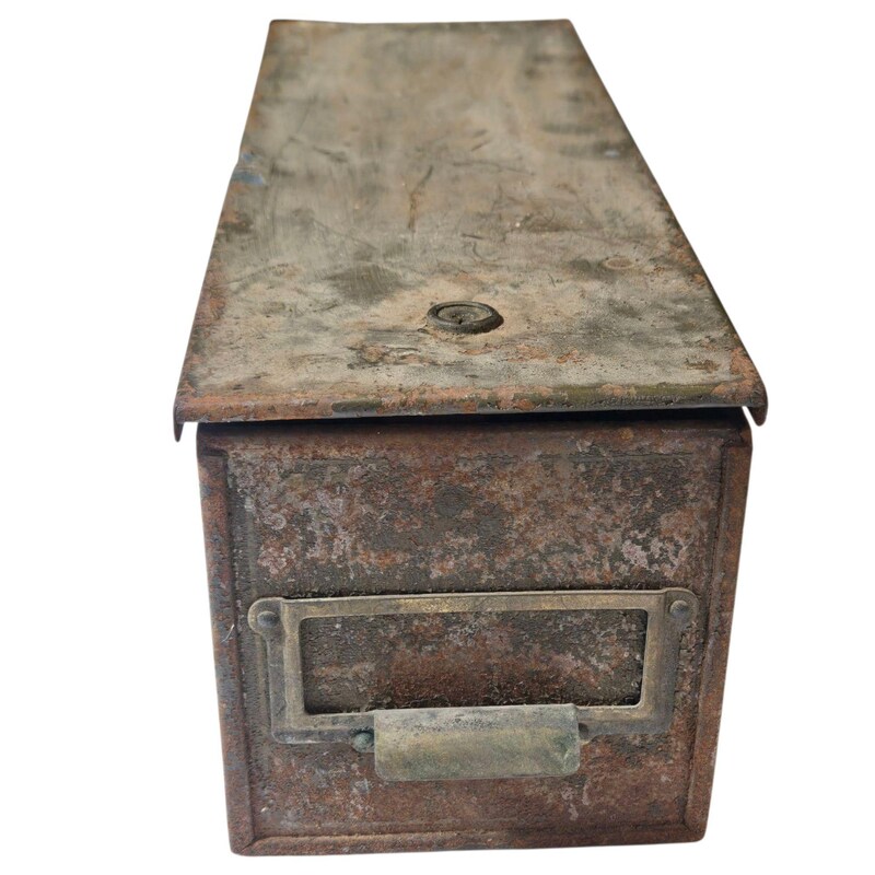 Old Storage Box Metal - Etsy