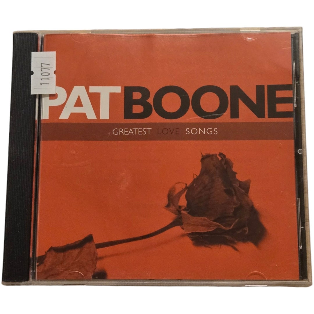 Pat Boone Greatest Love Songs CD Album New Old Stock 2004 Release - Etsy