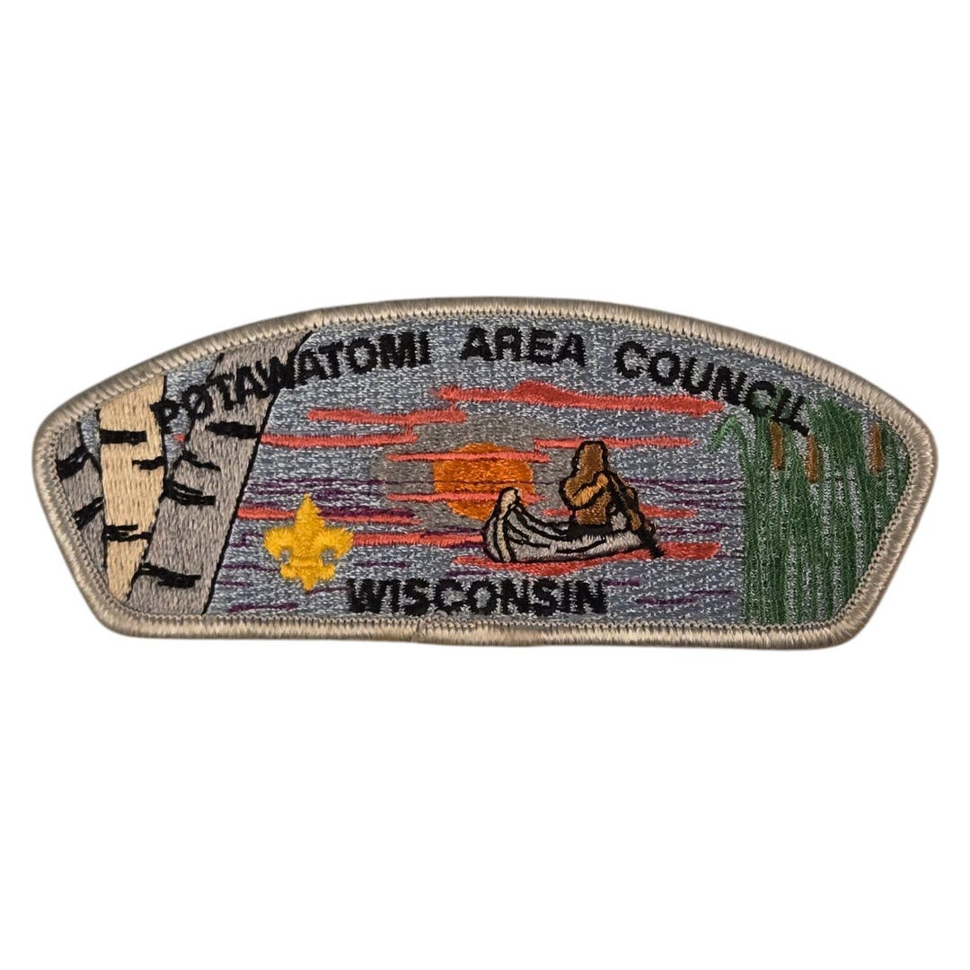 Potawatomi Area Council Wisconsin Patch Boy Scouts Order of the Arrow - Etsy