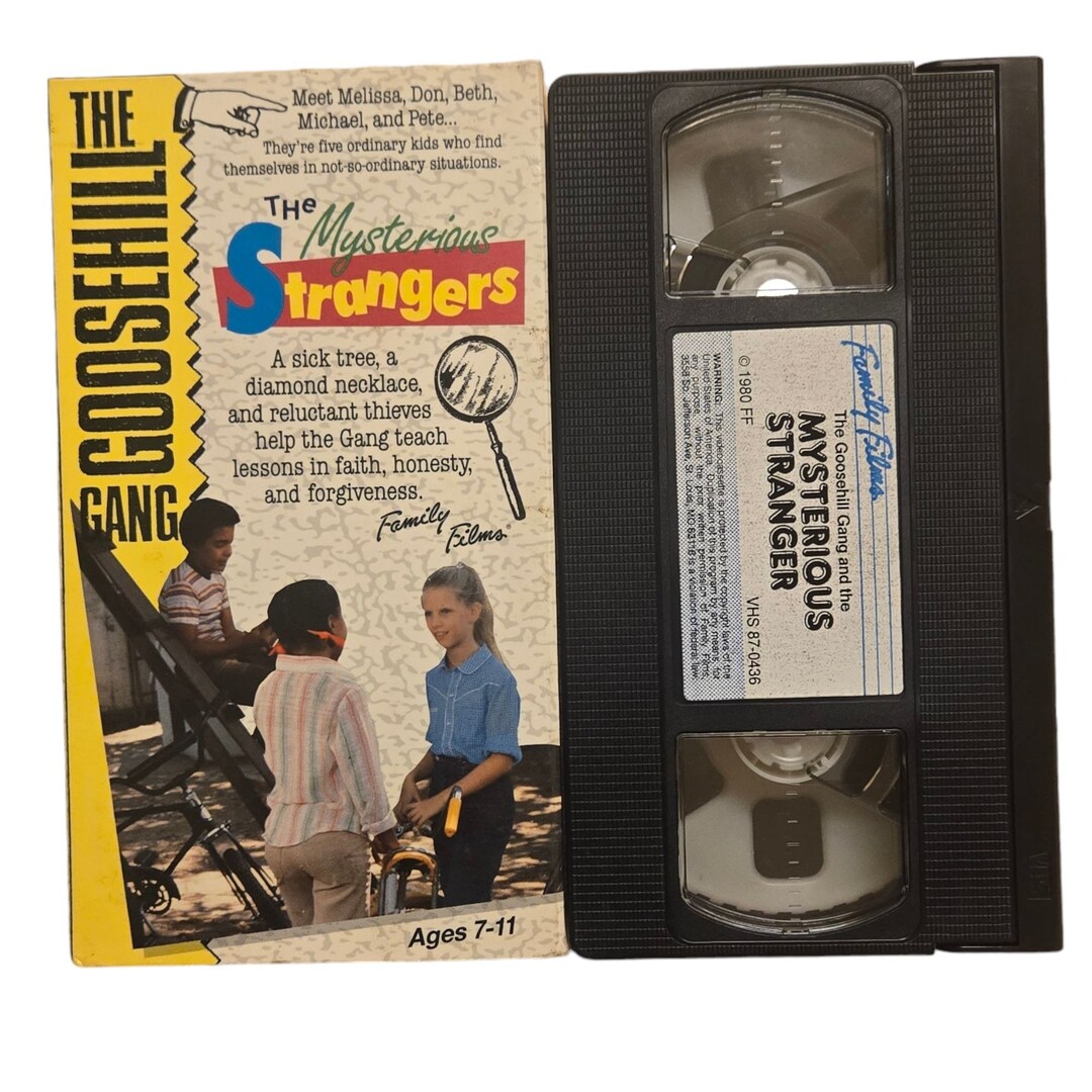 The Goosehill Gang the Mysterious Strangers VHS Movie 20 Min 1990 ...