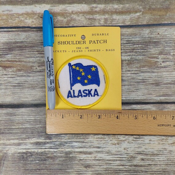 Vintage Alaska Shoulder Patch State Flag New Old Stoc… - Gem