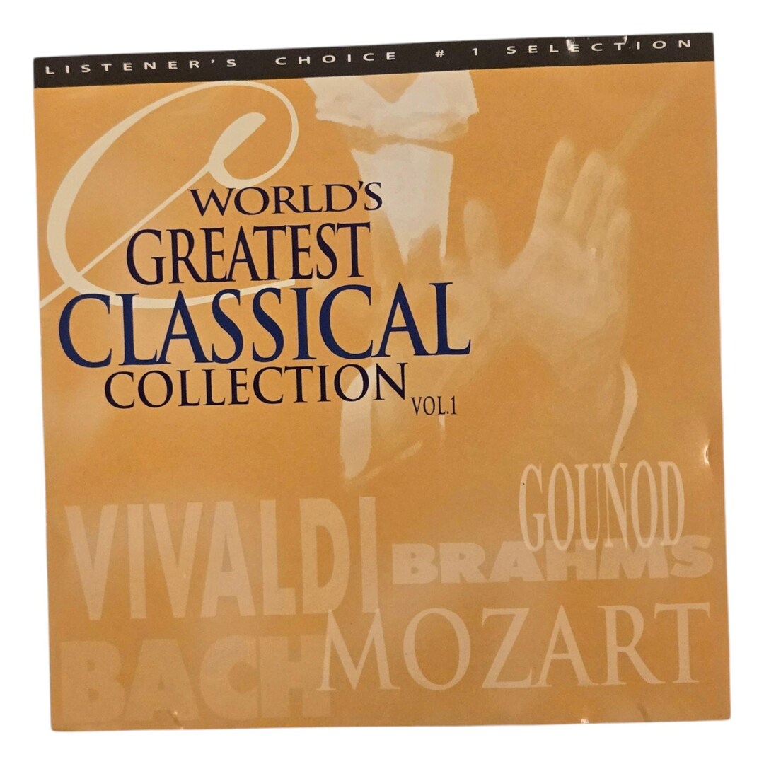 Worlds Greatest Classical Collection Volume 1 CD Mozart Bach Vivaldi ...