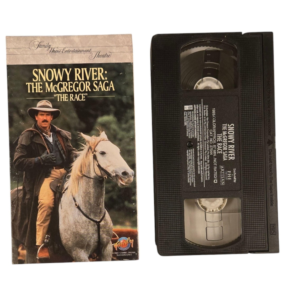 Snowy River the Mcgregor Saga the Race VHS Tape Josh Lucas Andrew ...