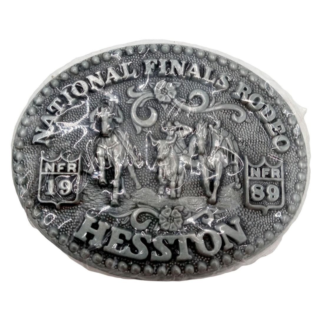 1989 NFR Youth Rodeo Belt Buckle NOS National Finals Kids Steer ...