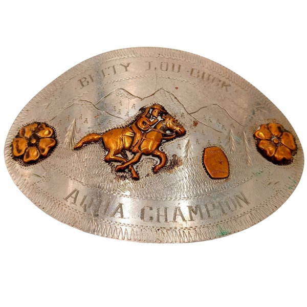 Aqha Belt Buckles - Etsy