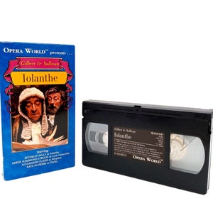 Iolanthe VHS Movie Vintage Opera World Gilbert and Sullivan Beverly ...