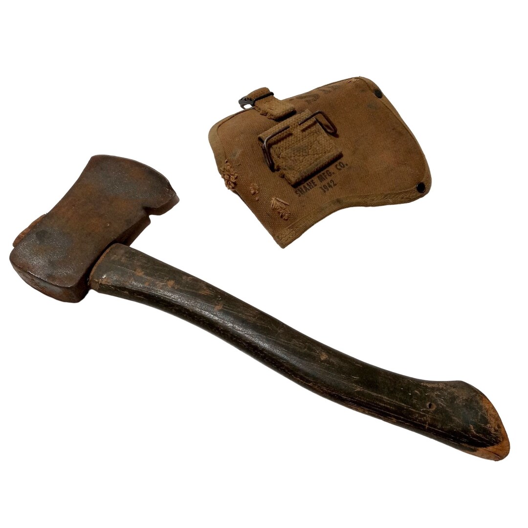 Vintage WWII Hand Axe US Military Shane Mfg Holster Sheath - Etsy