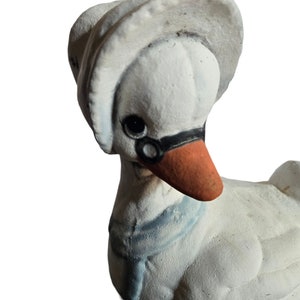 Mother Goose Cement Sculpture Statue Folk Art Concrete Vintage Home ...