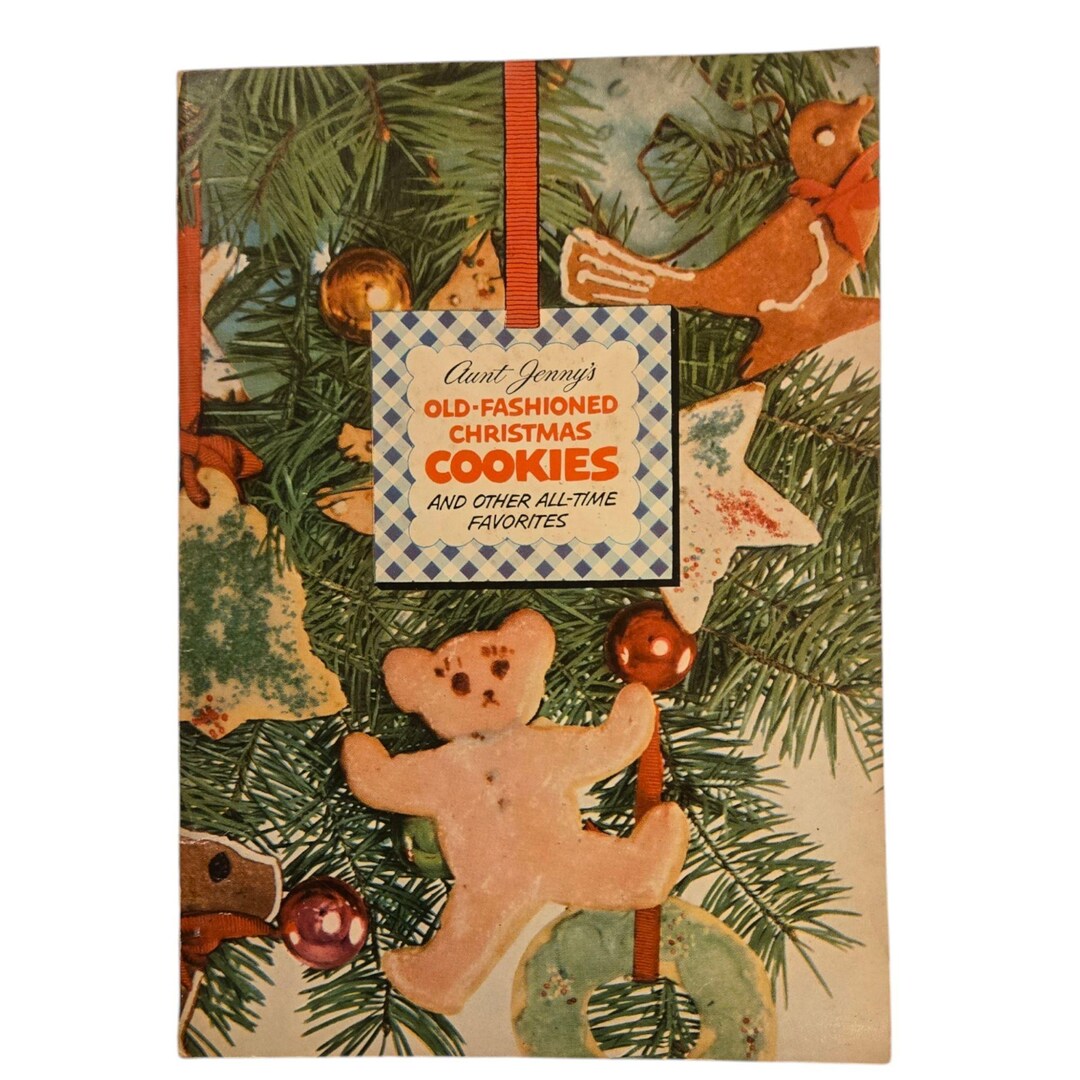 Vintage Aunt Jennys Old Fashioned Christmas Cookies 1952 Booklet Spry ...