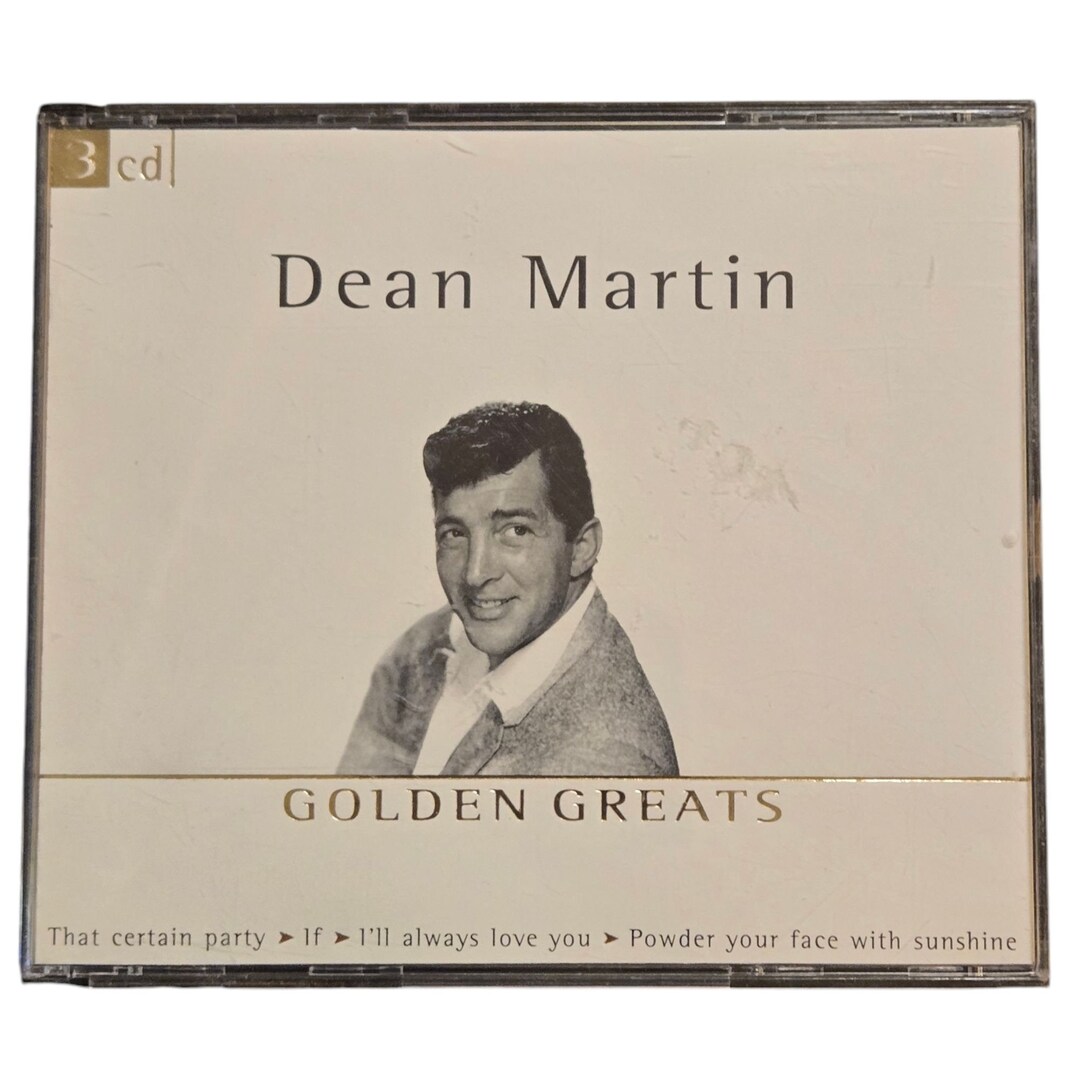 Dean Martin Golden Greats 3 CD Set 2002 King of Cool Music - Etsy