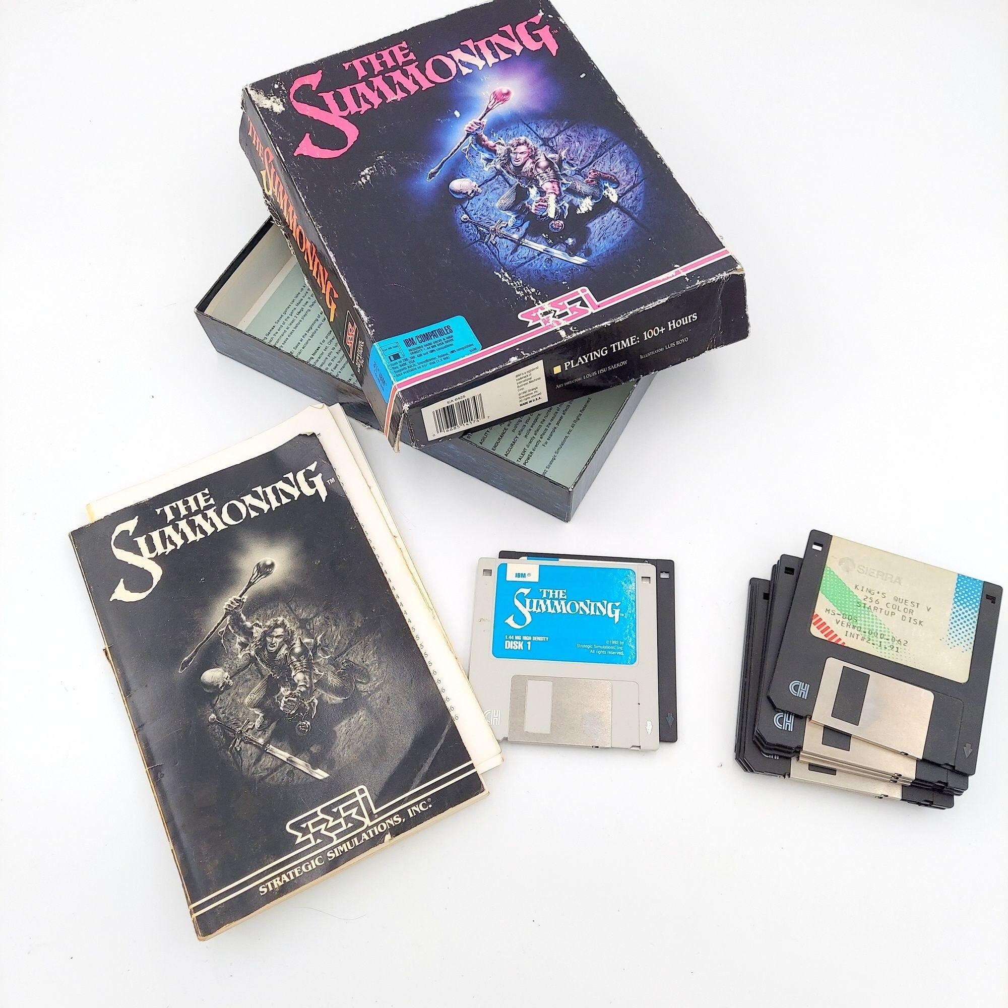 The Summoning Computer Game and Kings Quest V 5 IBM DOS | Etsy