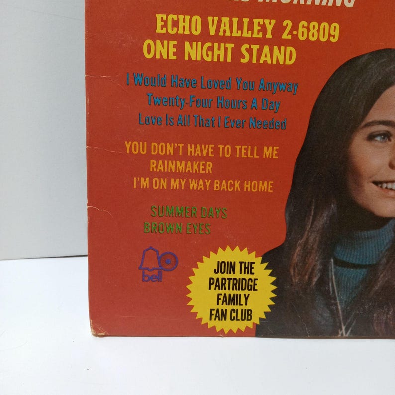 Partridge Family Sound Magazine LP Record Retro Music TV Pop Culture ...