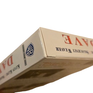 Dave VHS Movie Starring Kevin Kline Sigourney Weaver Ving Rhames 1993 ...