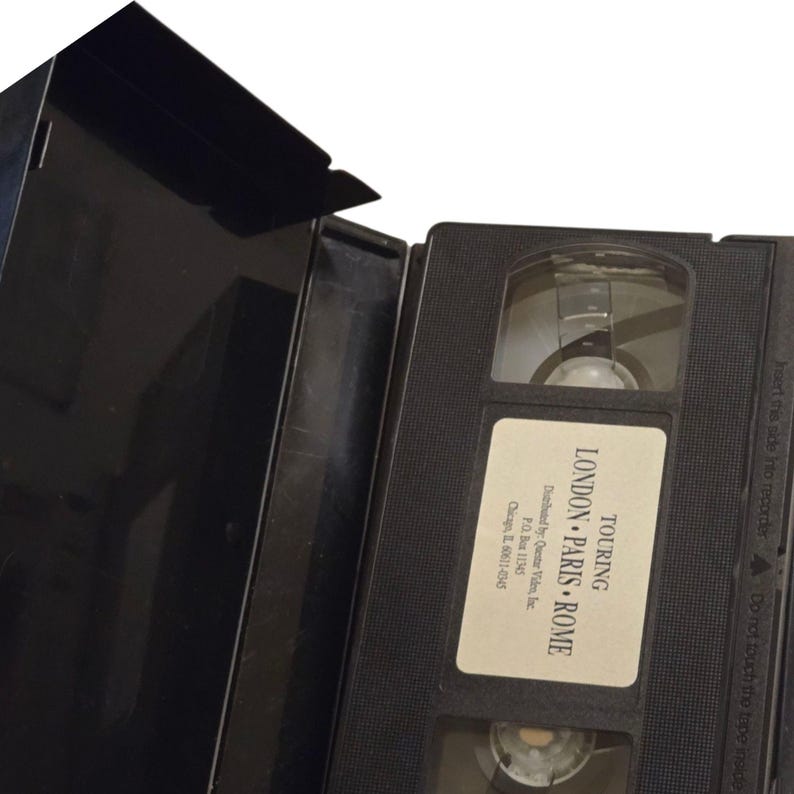 Touring London Paris Rome VHS Tape Questar Video Presentation Vintage ...